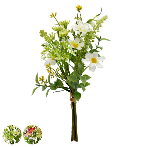 サイズ/全長：約31cm内容量/同色6束セット材質/PE、WI種類/ホワイト、ピンク●リアルな質感と美しいデザインが特徴の高品質な造花です。●同色6束セットです。●長期間にわたり色褪せず、美しい状態を保ちます。●水やりや剪定の必要がなく、い...