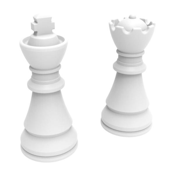 サイズ/キング：約幅4×奥行4×高さ9.5cmクイーン：約幅4×奥行4×高さ8.8cm容量/キング：約60gクイーン：約70g内容量/2種入材質/珪藻土生産国/中国製●チェスの駒「キング」と「クイーン」の形をしたアロマストーンのセットです。...