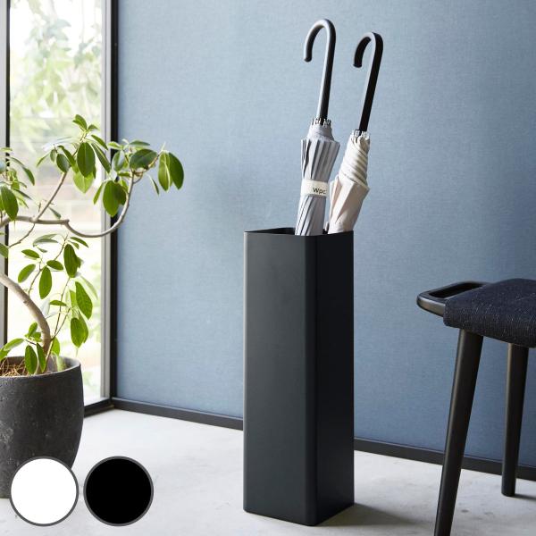 サイズ/約幅15×奥行15×高さ48cm重量/約2.4kg内容量/1台材質/本体：スチール（粉体塗装）受け皿：ポリプロピレン種類/ホワイト、ブラック生産国/中国製対応サイズ/傘収納可能数：約16本●どんな玄関にも馴染むシンプルなデザインです...