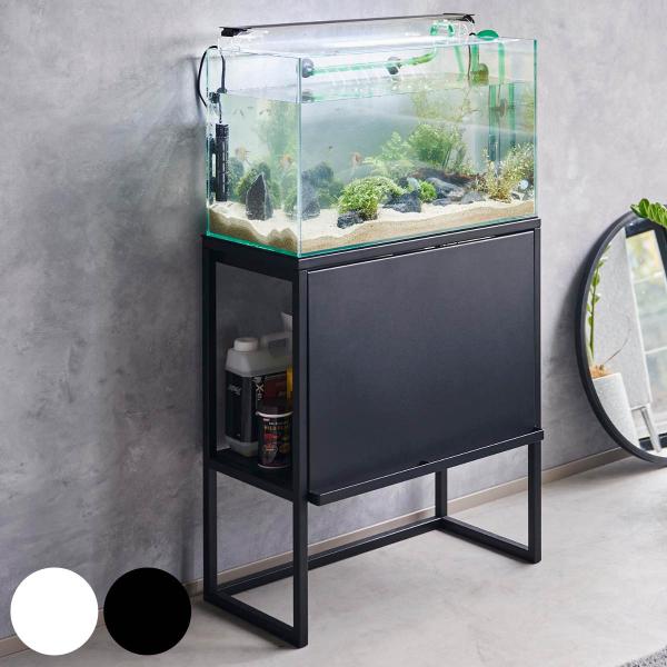 サイズ/約幅61×奥行34×高さ70cm内寸下段棚板：幅57×奥行30.5×高さ39cm重量/約10kg内容量/1台材質/本体：スチール（粉体塗装）、マグネット種類/ホワイト、ブラック生産国/中国製耐荷重/天面（上段フレーム）：約125kg...