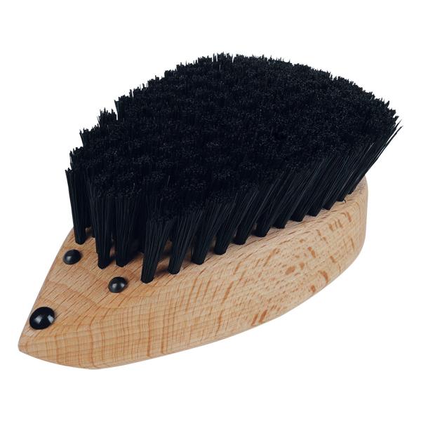 サイズ/約12cm重量/約60g内容量/1個材質/ビーチ、豚毛生産国/ドイツ製●ハリネズミ型の洋服用お手入れブラシです。●豚毛のブラシが、洋服のホコリや汚れをサッと除去します。●携帯しやすいフォルムで出張やトラベルに便利です。●日々の花粉対...