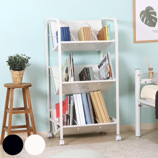 サイズ/約幅55×奥行40×高さ112cm重量/約11kg内容量/1台付属品：キャスター4個（うち2個ストッパー付き）材質/金属（鋼）：ナイロン、エポキシ樹脂塗装種類/ブラック、ホワイト生産国/中国製キャスター/付き棚板1枚あたり耐荷重/5...