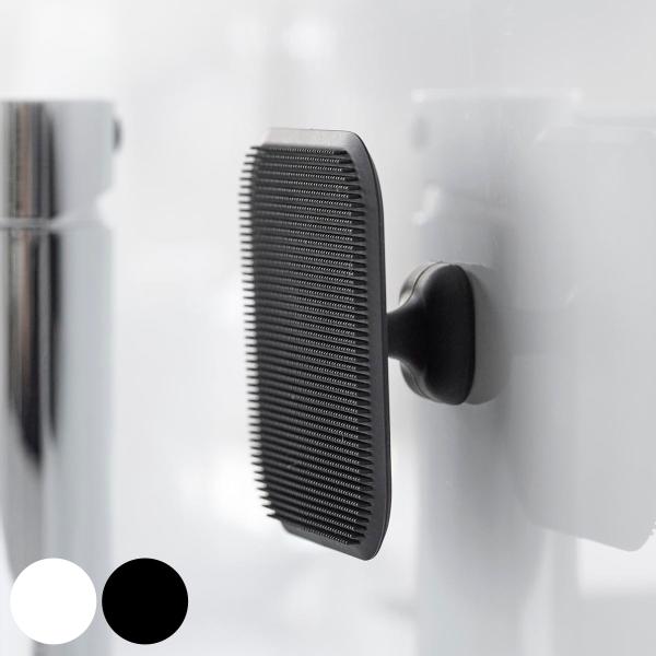 サイズ/約幅7.5×奥行7.5×高さ3cm重量/約35g内容量/1個材質/本体：シリコーン、マグネット種類/ホワイト、ブラック生産国/中国製耐熱温度/250度耐冷温度/-40度●小回りがきく柔らかいシリコーン製スポンジです。●洗面台やキッチ...