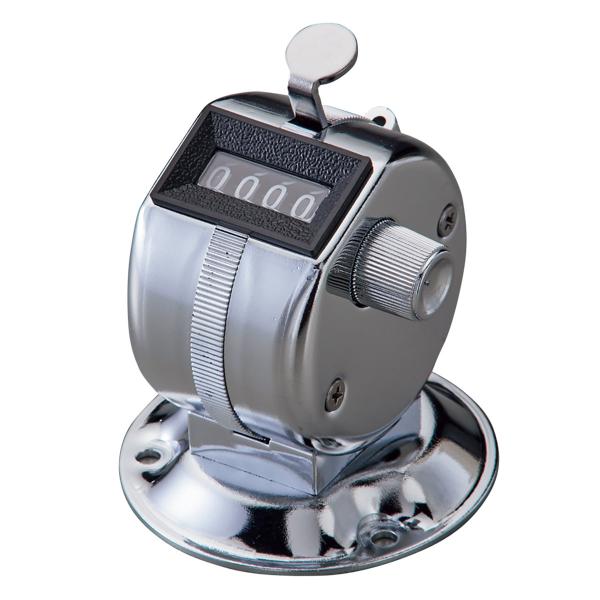 サイズ/約幅4.2×奥行5.1×高さ6.8cm台座径：約5.3cm重量/約85g内容量/1個材質/スチール、POM、ABS、ポリカーボネート生産国/台湾製●4桁の数字カウンターで最大9999までカウントできます。●ボタンを押すごとに1カウン...