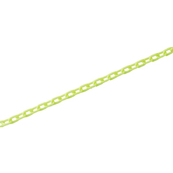 サイズ/線径：直径 約6（mm）長さ： 約10（m）チェーン内径：約9×26（mm）重量/約860g内容量/1本材質/ポリエチレン生産国/台湾製●軽量で安全なプラスチック製のチェーンです。●蛍光色を使用しているためよく目立ちます。●目的に合...