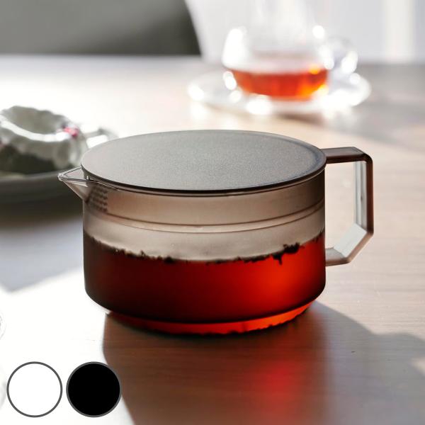 サイズ/約幅13.2×奥行17.6×高さ7.9cm（ハンドル含む）重量/約210g容量/約600ml内容量/1個材質/容器・蓋：コポリエステル樹脂種類/ホワイト、ブラック生産国/中国製パーツ別耐熱温度/容器・蓋：100度パーツ別耐冷温度/容...