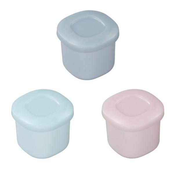 サイズ/約幅4.3×奥行4.3×高さ3.8cm重量/約11g容量/約40ml内容量/3個入り材質/本体：ポリプロピレン蓋：ポリエチレン生産国/中国製耐熱温度/100度耐冷温度/-20度食器洗い乾燥機/使用可能電子レンジ/ふたを外して使用可能...