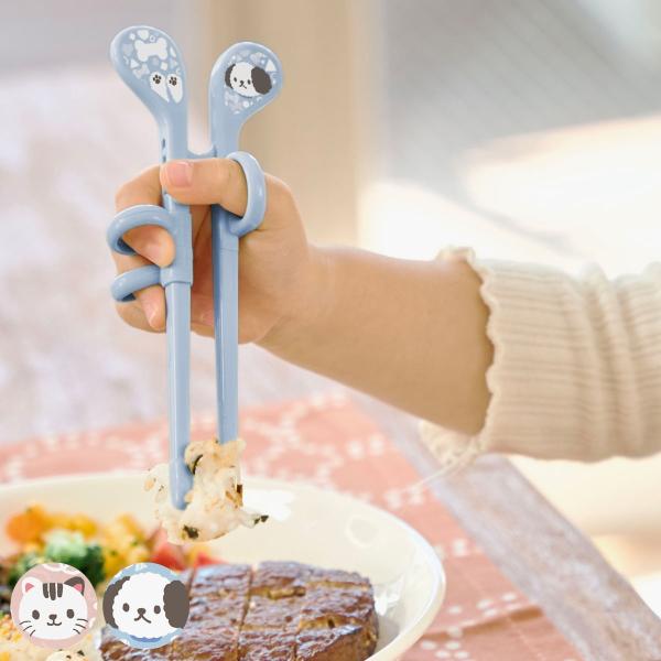 サイズ/約幅5.5×奥行4×高さ14cmリング内径：1.4cm重量/約16g内容量/1膳材質/お箸本体：ABS樹脂リング：シリコーンゴム種類/ネコ、イヌ生産国/韓国製パーツ別耐熱温度/お箸本体：90度リング：170度食器洗い乾燥機/使用可能...