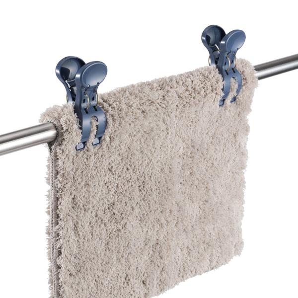 サイズ/約横6×縦13.5cm厚さ：約7.5cm重量/約48g内容量/2個入材質/ポリプロピレン生産国/ベトナム製●強力なダブルバネで厚手の洗濯物をガッチリ挟むピンチ2個入です。●直径2.5〜4cmの物干し竿に対応しています。●掴みやすく、...