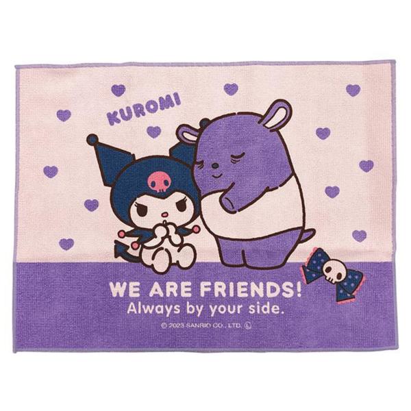 サイズ/約横40×縦30cm内容量/1枚材質/ポリエステル、ナイロン、ポリウレタンフォームカラー/クロミ生産国/日本製●お子さまの食べこぼしや水分をしっかり受け止める吸水マットです。●可愛らしいクロミのマットです。●ランチョンマット、水切り...