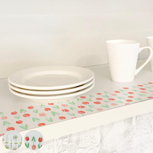 サイズ/約横360×縦30cm内容量/1枚材質/ポリエチレン成分/天然植物精油、ヨモギエキス、トウガラシエキス、シリカ有機系抗菌防カビ剤種類/花柄ホワイト、小花柄赤生産国/日本製耐熱温度/60度洗濯/不可●防虫・抗菌加工が施された、イヤな虫...