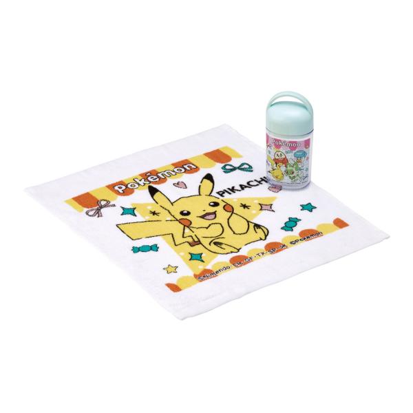 サイズ/おしぼり：約横28×縦32cmケース：約横5.8×奥行4.4×高さ12.5cm重量/約65g内容量/1個（ケース、おしぼり、名前シール）材質/ケース：AS樹脂おしぼり：綿100％生産国/中国製生産国補足/おしぼりケース:日本製耐熱温...