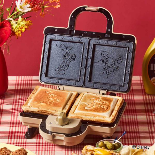 サイズ/約幅26.1×奥行24.6×高さ9.6cm重量/約2kg内容量/1個付属品：ミニケーキプレート材質/本体：フェノール樹脂・スチールプレート：アルミニウム合金（内面ふっ素樹脂塗膜加工）生産国/中国製電源/AC100Vコードの長さ/約1...