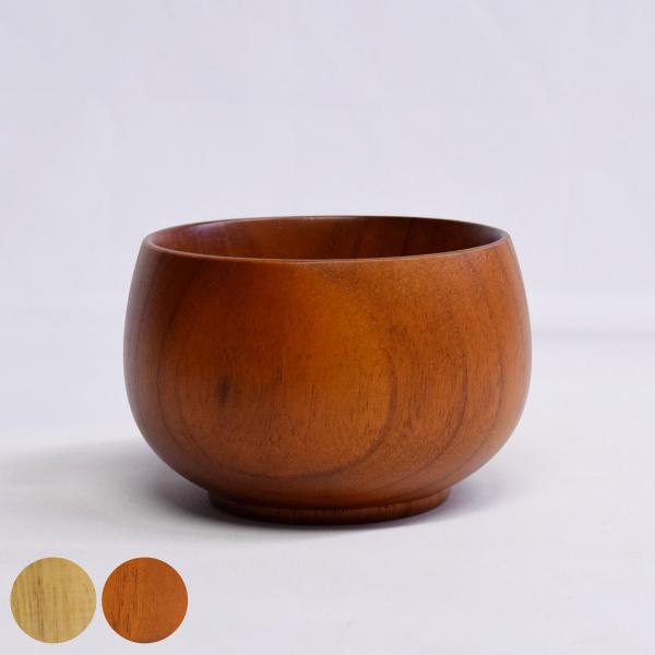 サイズ/約高さ6.8cm直径：約11cm容量/約250ml内容量/1個材質/天然木（ウレタン塗装）種類/ナチュラル、ブラウン生産国/ベトナム製●木のあたたかみを感じる木製ボウルです。●サラダやスープを入れたり、飯碗にしたりと幅広く使えます。...