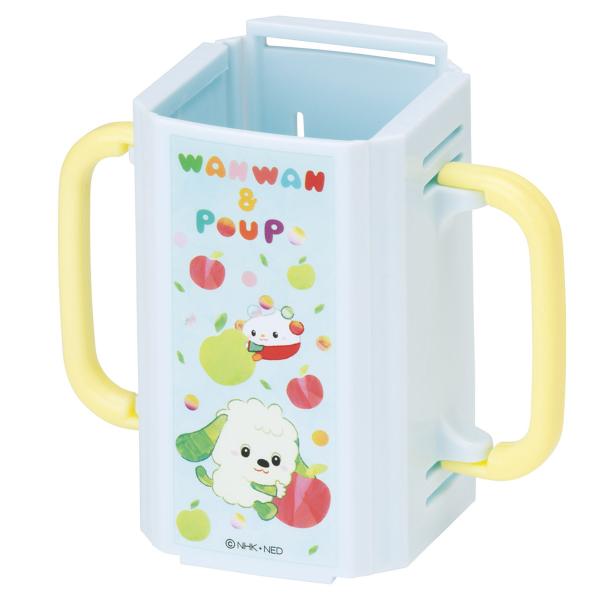 サイズ/約幅7×奥行5.4×高さ9cm※ハンドルを含む折り畳み時：約幅9.2×縦8.8×高さ2cm内容量/1個材質/ポリプロピレン生産国/日本製耐熱温度/120度●小さなお子様でも持ちやすい両手ハンドル付きのドリンクホルダーです。●紙パック...