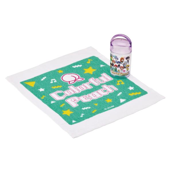 サイズ/おしぼり：約横28×縦32cmケース：約横5.8×奥行4.4×高さ12.5cm重量/約65g内容量/1個（ケース、おしぼり、名前シール）材質/ケース：AS樹脂おしぼり：綿100％生産国/中国製生産国補足/おしぼりケース:日本製耐熱温...