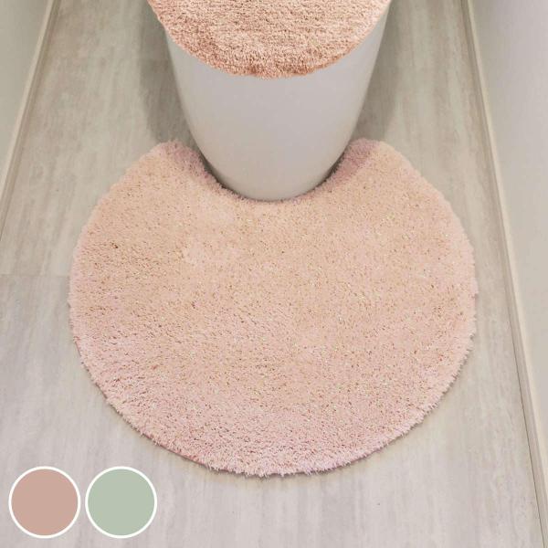 サイズ/約横60×縦55cm内容量/1枚材質/パイル部、パイル部（ラメ糸）：ポリエステル100％種類/ピンク、ミント生産国/中国製洗濯/洗濯機使用可能（ドラム式不可）乾燥機/使用不可滑り止め/加工あり●ポリエステル糸とラメ糸をミックスしたト...