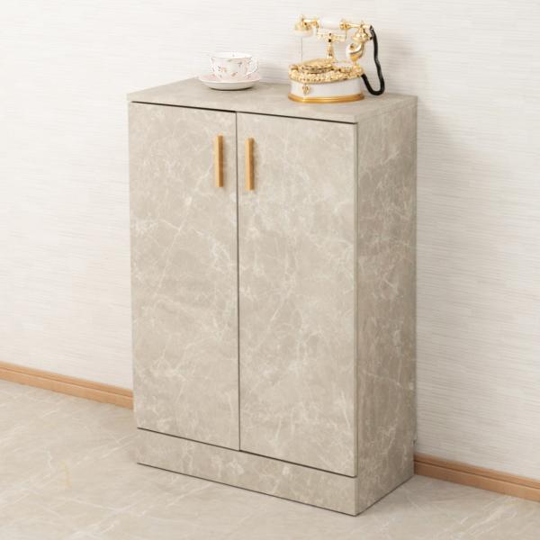 サイズ/約幅60×奥行30×高さ87.5cm重量/約22kg内容量/1台付属品：可動棚4枚、転倒防止金具材質/本体：強化プリント紙化粧繊維板天板耐荷重/10kg棚板1枚あたり耐荷重/5kg組立状態/お客様組立品●カウンター下収納に特化した薄...