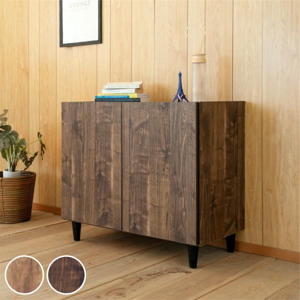 サイズ/約幅80×奥行39×高さ68.5cm重量/約17kg内容量/1台付属品：棚板2枚種類/ナチュラル、ブラウン生産国/日本製アジャスター/付き天板耐荷重/20kg棚板1枚あたり耐荷重/5kg組立状態/完成品（一部取付）●無骨な雰囲気が漂...