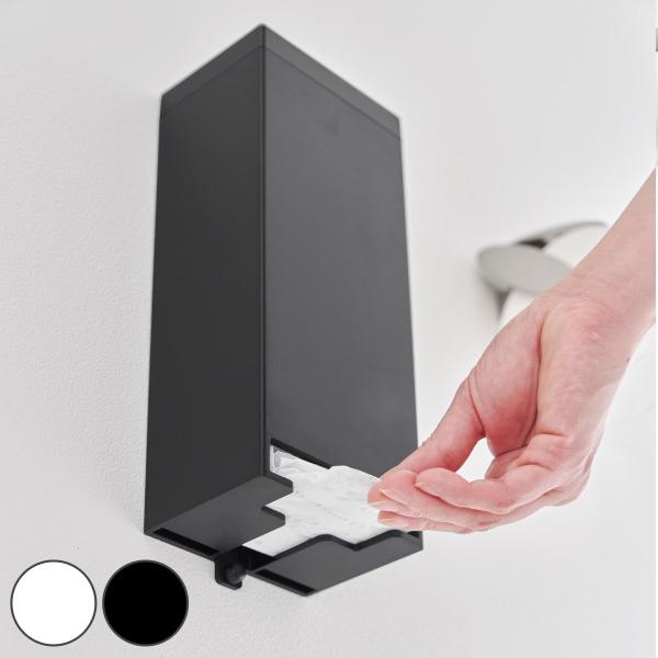 サイズ/約幅10×奥行7.4×高さ25.2cmケース：約幅9.7×奥行7×高さ21.7cm蓋トレー部：約幅9.6×奥行7cm取り出し口：約幅9.1×高さ1.5cm重量/約295g内容量/1個付属品：石こうボードピンセット×3(取り付けピース...