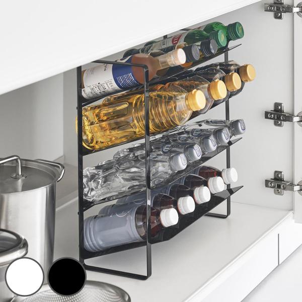 サイズ/約幅38×奥行20.3×高さ40cm内寸幅35×奥行20.2×高さ10cm(1段あたり)重量/約3.7kg内容量/1個材質/本体：スチール(粉体塗装)クッション：シリコーンゴム種類/ホワイト、ブラック生産国/中国製耐荷重/棚板1段あ...