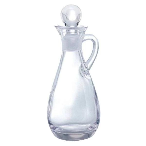 サイズ/約高さ20cm容量/約250ml内容量/1個生産国/日本製食器洗い乾燥機/使用不可●ガラス製のドレッシングボトル大サイズです。●取って付きで持ちやすく、適量をスーッとかけられます。●シンプルで美しく、置いておくだけでテーブルコーディ...