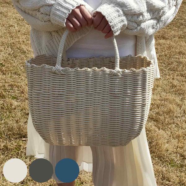 サイズ/約幅37×奥行17×高さ24cm取っ手を含む高さ：約37cm内容量/1個材質/抗菌ポリプロピレン、ポリエチレン種類/ベージュ、ブラウン、ネイビー生産国/中国製洗濯/手洗いのみ可能●抗菌素材を使用した、洗えるかごバッグです。●水に強く...