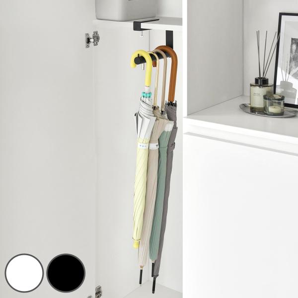 サイズ/約幅3×奥行20.4×高さ14.8cm重量/約450g内容量/本体：1個付属品：六角レンチ材質/本体：スチール(粉体塗装)クッション・滑り止め：シリコーンゴムキャップ：ポリプロピレン種類/ホワイト、ブラック生産国/中国製耐荷重/3k...