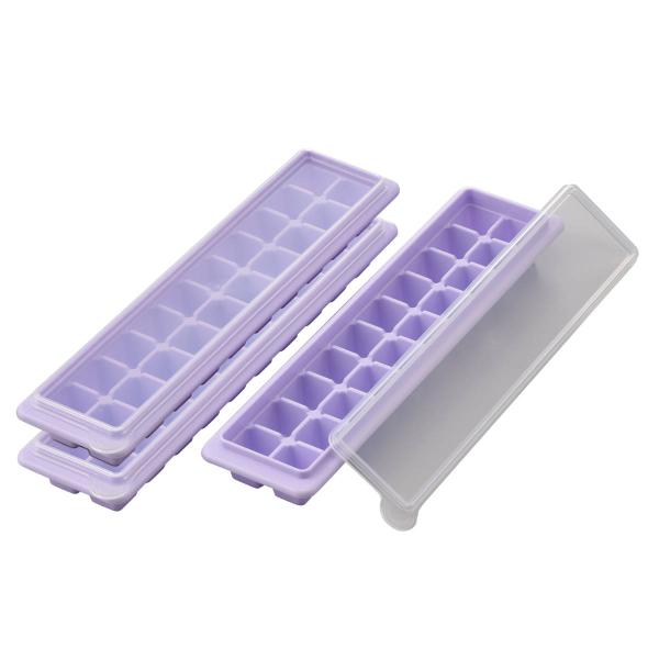 サイズ/約幅6.4×奥行2.9×高さ26.5cm内容量/3個入り材質/本体：ポリプロピレンフタ：ポリエチレン生産国/日本製パーツ別耐熱温度/本体：110度フタ：60度パーツ別耐冷温度/本体：−20フタ：−30度●冷蔵庫のすき間に収まるスリム...