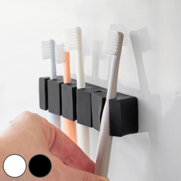 サイズ/約幅11.9×奥行2×高さ2.7cm（フィルムフック含まず）フィルムフック接着面： 約幅12×高さ2.7cmホルダー部1つあたり：約幅1.2×奥行1.1cm(前面差し込み口：約幅0.3cm)重量/約55g内容量/1個材質/本体：シリ...