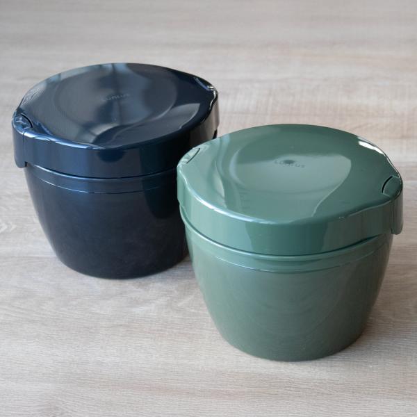 サイズ/約幅15.3×奥行14.4×高さ12cm容量/総容量：800mlご飯容器：400ml、おかず容器：400ml内容量/1個材質/保温ケース：ステンレス鋼（アクリル樹脂塗装）保温ケース蓋：ポリプロピレン（中材：発泡PP断熱材）止め具・リ...
