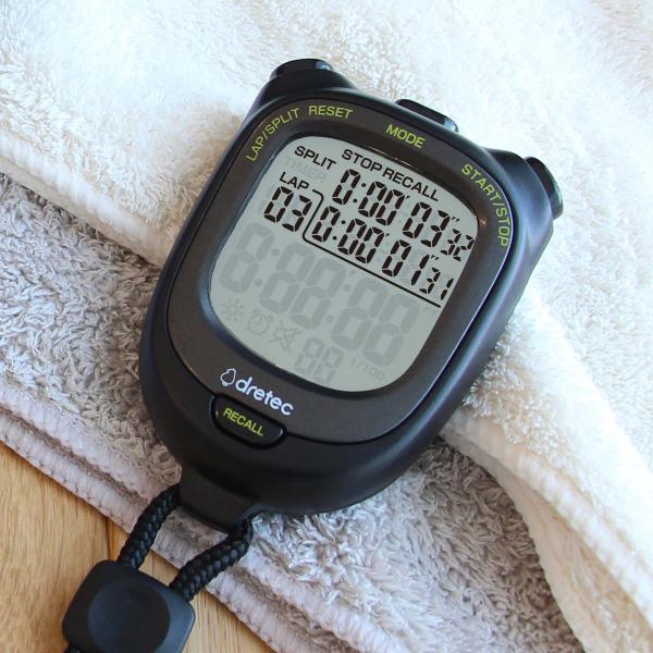 サイズ/約幅5.8×奥行2.1×高さ8.3cm重量/約70g電池を含む内容量/1個●時間や場所を選ばずに使うことができる大画面のストップウォッチです。●暗がりでも見やすいバックライト機能付きです。●うっかり水の中に落としてしまった時も安心な...