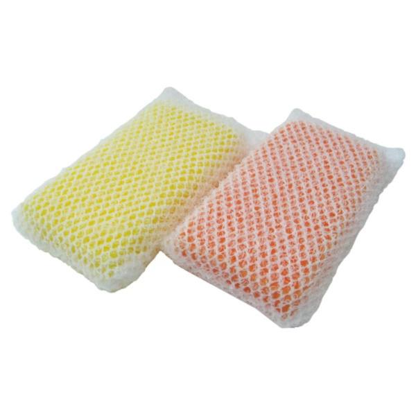 サイズ/約幅14×奥行7×高さ3cm内容量/1個材質/ポリウレタンフォーム、ナイロン生産国/中国製●たっぷりの泡立ち、水切れの良いネットスポンジです。●2つ折りにしても使えるので、コップ洗いにも便利です。●アソート商品のためカラーをお選び頂...