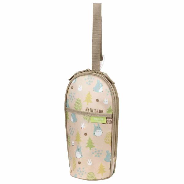 サイズ/約幅15×奥行9.5×高さ23cm※持ち手含まず内容量/1個材質/表地：ポリエステル持ち手・パイピング：ポリプロピレン内側：アルミ蒸着フィルム生産国/中国製洗濯/不可●ベビーカーなどに取り付けられる哺乳瓶ケースです。●開口部が大きく...