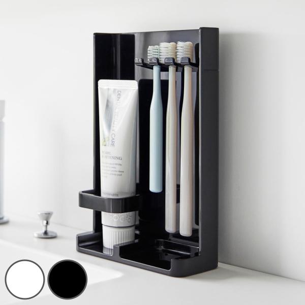 サイズ/約幅13.2×奥行6.1×高さ21.1cm歯ブラシホルダー部内寸：約幅0.8×奥行1.5×高さ17cm（1つあたり）チューブホルダー部内寸：約幅4.5×奥行4.6×高さ5.2cm重量/約165g内容量/1個材質/本体：ABS樹脂滑り...