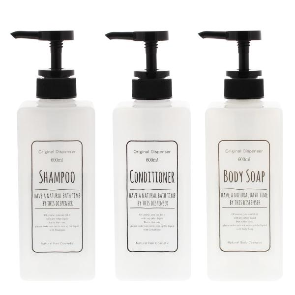 サイズ/約幅6.6×奥行6.6×高さ21.5cm重量/約96g容量/約600ml内容量/1個材質/プラスチック種類/シャンプー、コンディショナー、ボディソープ生産国/中国製●詰め替えるだけでバスルームがおしゃれになるディスペンサーです。●一...