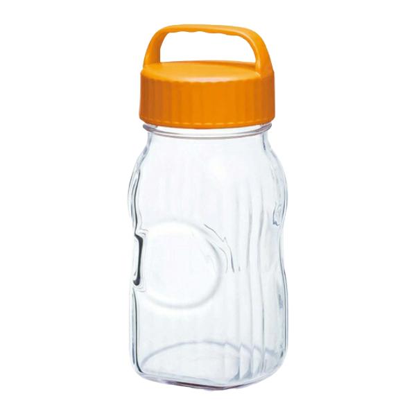 サイズ/約幅11.4×奥行10×高さ25.2cm口径：約8.7cm重量/約721g容量/約1500ml内容量/1個材質/本体：ソーダライムガラス外ブタ・内ブタの注ぎ口：ポリプロピレン樹脂内ブタ：ポリエチレン樹脂生産国/日本製食器洗い乾燥機/...