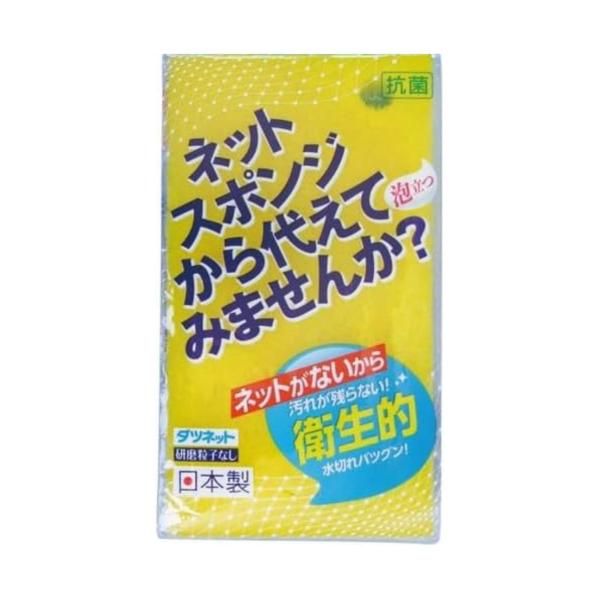 サイズ/約幅13×奥行7×高さ2cm内容量/1個材質/ナイロン（研磨粒子なし不織布）、ポリウレタン生産国/日本製●起毛のかき出し効果で汚れを落とすクリナートのキッチンスポンジです。●起毛タイプで研磨粒子が入っていないので、食器などに傷を付け...