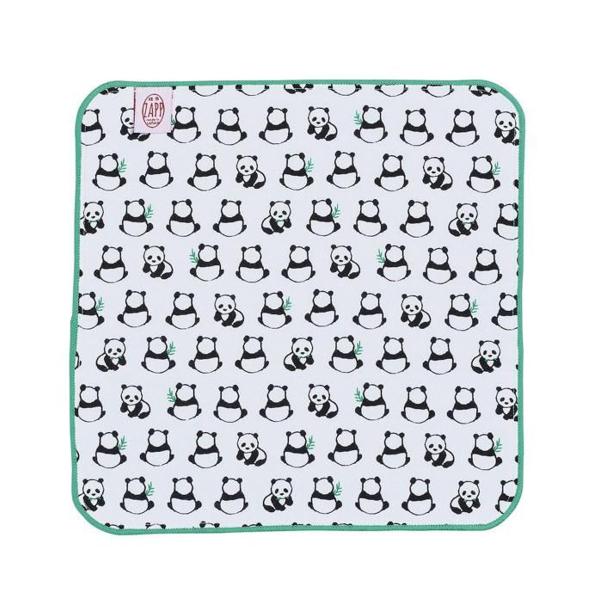 サイズ/約横23.5×縦23.5cm内容量/1枚材質/綿100％生産国/日本製●手ぬぐいのようなやさしい風合いと、和テイストのパンダ柄がかわいいタオルハンカチです。●四つ折りにするとポケットやかばんに入れやすく、持ち運びにも便利です。●綿1...