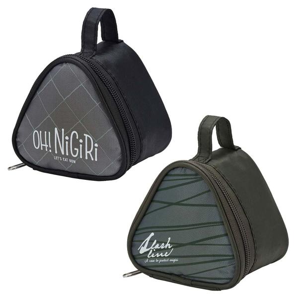 サイズ/約幅10.5×奥行8.5×高さ10cm重量/約46g内容量/1個材質/外側生地：ポリエステル内側生地：アルミファスナー：ナイロンファスナー持ち手：亜鉛合金種類/おにぎり、ライン生産国/中国製●持ち手付きの便利な保冷おにぎりケースです...