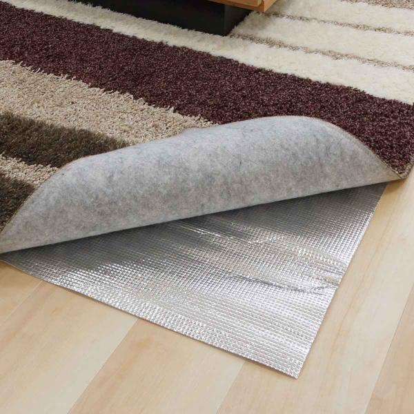 サイズ/約横60×縦170cm※1枚あたり厚さ：約0.5cmジョイント時：約横112×縦170cm重量/約420g内容量/2枚入（ジョイントタイプ）材質/防ダニ加工アルミ蒸着PETフィルム、発泡ポリエチレン、EVAフィルム生産国/中国製床暖...