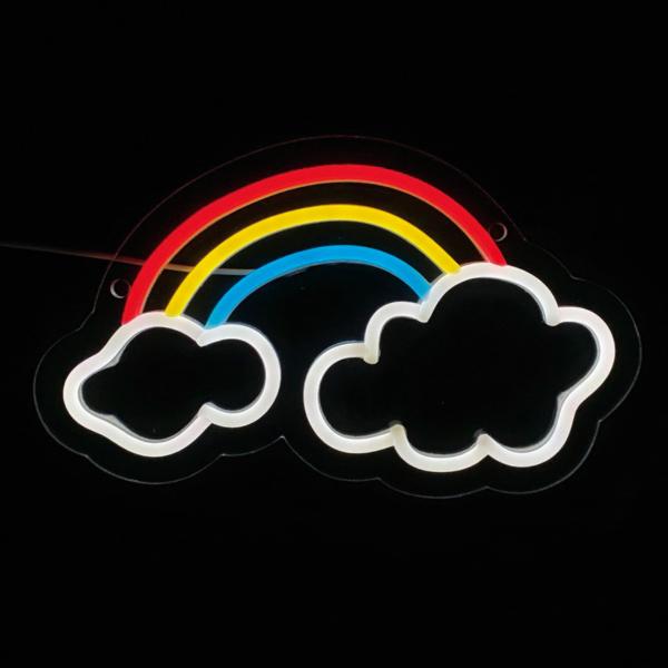 サイズ/約幅30.5×奥行1.2×高さ19.5cm重量/約283g内容量/1個付属品：調光スイッチ、USBケーブル材質/アクリル、シリコン消費電力/0.3〜7.2Wコードの長さ/2m●昔ながらのネオンサインの雰囲気を現代風に再現したおしゃれ...