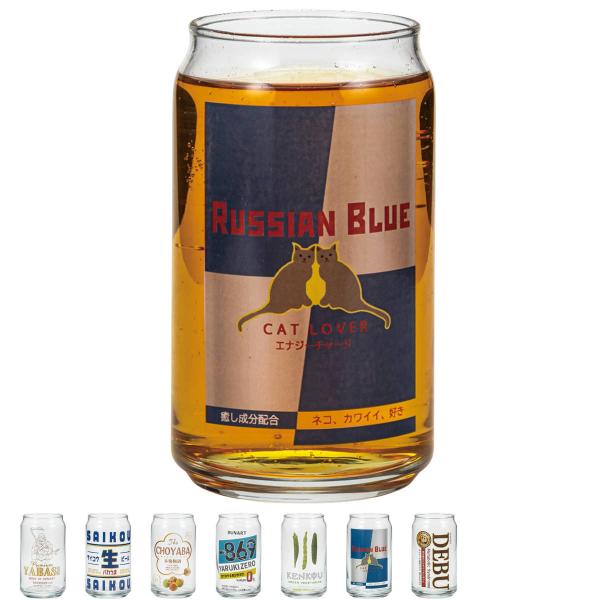 サイズ/約高さ12.5cm直径：約6.5cm容量/約360ml内容量/1個材質/ガラス種類/プレミアムヤバし、サイコウ生ビール、超ヤバ本格梅酒、やる気ゼロ、KENKOU、ロシアンブル、DEBUグラス生産国/日本製食器洗い乾燥機/使用不可●缶...