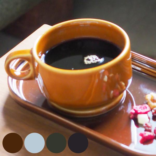 サイズ/約高さ6.4cm直径：約9.8cm容量/約260ml内容量/1個材質/磁器種類/ブラウン、グリーン、ネイビー、バニラ生産国/日本製食器洗い乾燥機/使用可能電子レンジ/使用可能●レトロで上品な脚付きスープマグです。●穏やかで毎日使いた...