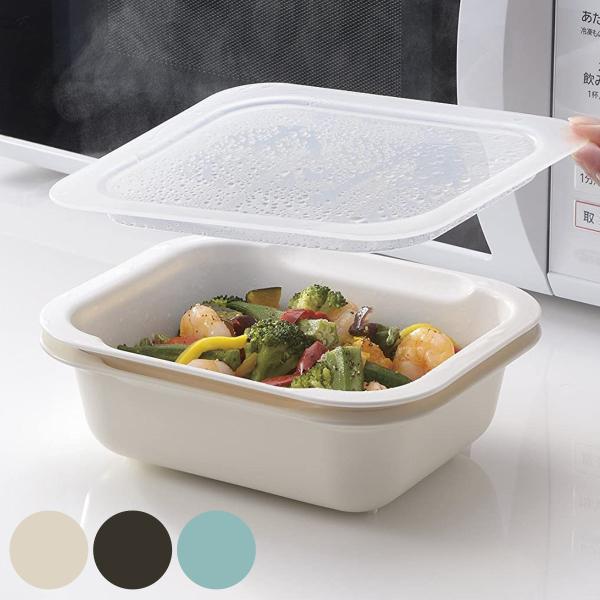 サイズ/約幅21×奥行17.5×高さ7.5cm重量/約255g容量/約1.3L内容量/コランダー、バット、フタM×1材質/ポリプロピレン種類/アイボリー、ダークグレー、ライトブルー生産国/日本製耐熱温度/140度耐冷温度/-20度食器洗い乾...