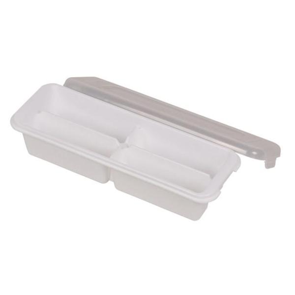 サイズ/約幅9×奥行26.5×高さ6.5cm氷1本の大きさ：約11×3×3.5cm内容量/1個材質/ポリプロピレン生産国/日本製耐冷温度/-20度食器洗い乾燥機/使用不可電子レンジ/使用不可オーブン/使用不可●卓上ポットやエアポットにぴった...