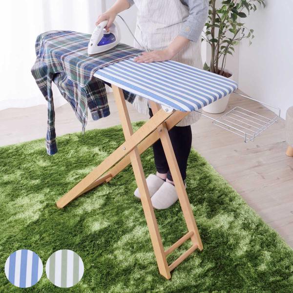 サイズ/約幅106×奥行34×高さ(4段階) 48／64／75／83cm折りたたみ時：約幅32×奥行7×高さ115(cm)内容量/1台材質/天然木（ビーチ）スチール（粉体塗装）コットン種類/ブルー、グリーン生産国/中国製座面耐荷重/1kg組...