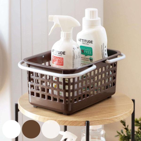 サイズ/外寸：約幅20.7×奥行30.6×高さ13.6cm内寸：約幅14.5×奥行24.5×高さ12.5cmハンドルを立てた時：高さ 約24.5cm重量/約270g内容量/1個材質/ポリプロピレン種類/ホワイト、ブラウン、クリア生産国/日本...