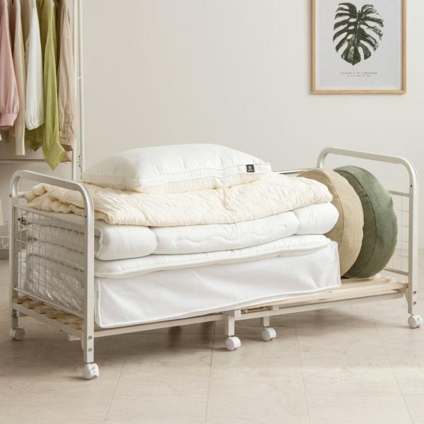 サイズ/本体：幅82-147cm(キャスター含む83.5-148.5cm)×奥行62.5cm(キャスター含む68cm)×高さ63cm内容量/1台材質/本体：スチール、粉体塗装棚板：天然木(桐材)生産国/中国製キャスター/付き耐荷重/棚板20...