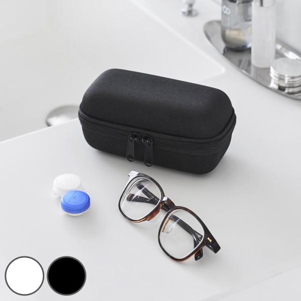 サイズ/約幅18×奥行10×高さ7.8cmソフトケース：約幅7.5×高さ14.5cm【内寸】メガネ収納部：約幅15.5×奥行7.5×高さ4cmメッシュポケット：約幅9×奥行7.5×高さ3cm有効収納幅：約幅15.5cm重量/約120g内容量...